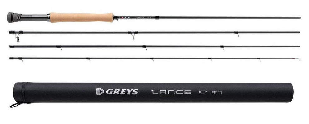 Greys Lance Single Handed Fly Fishing Rods - 4pc Trout Fly Fishing Rod ...