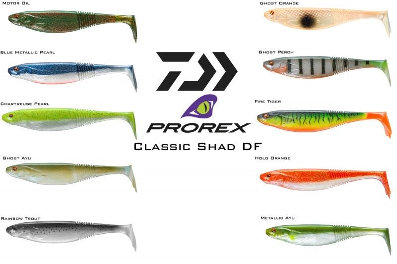DAIWA PROREX CLASSIC DF DUCK FIN DUCKFIN SHAD SOFT LURES – Fishingmad