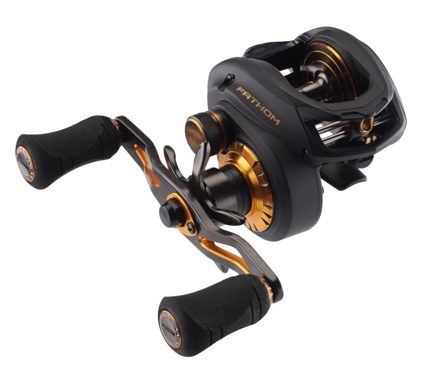 New PENN® Fathom® 300LP Low Profile RHW Baitcasting Multiplier Reel ...
