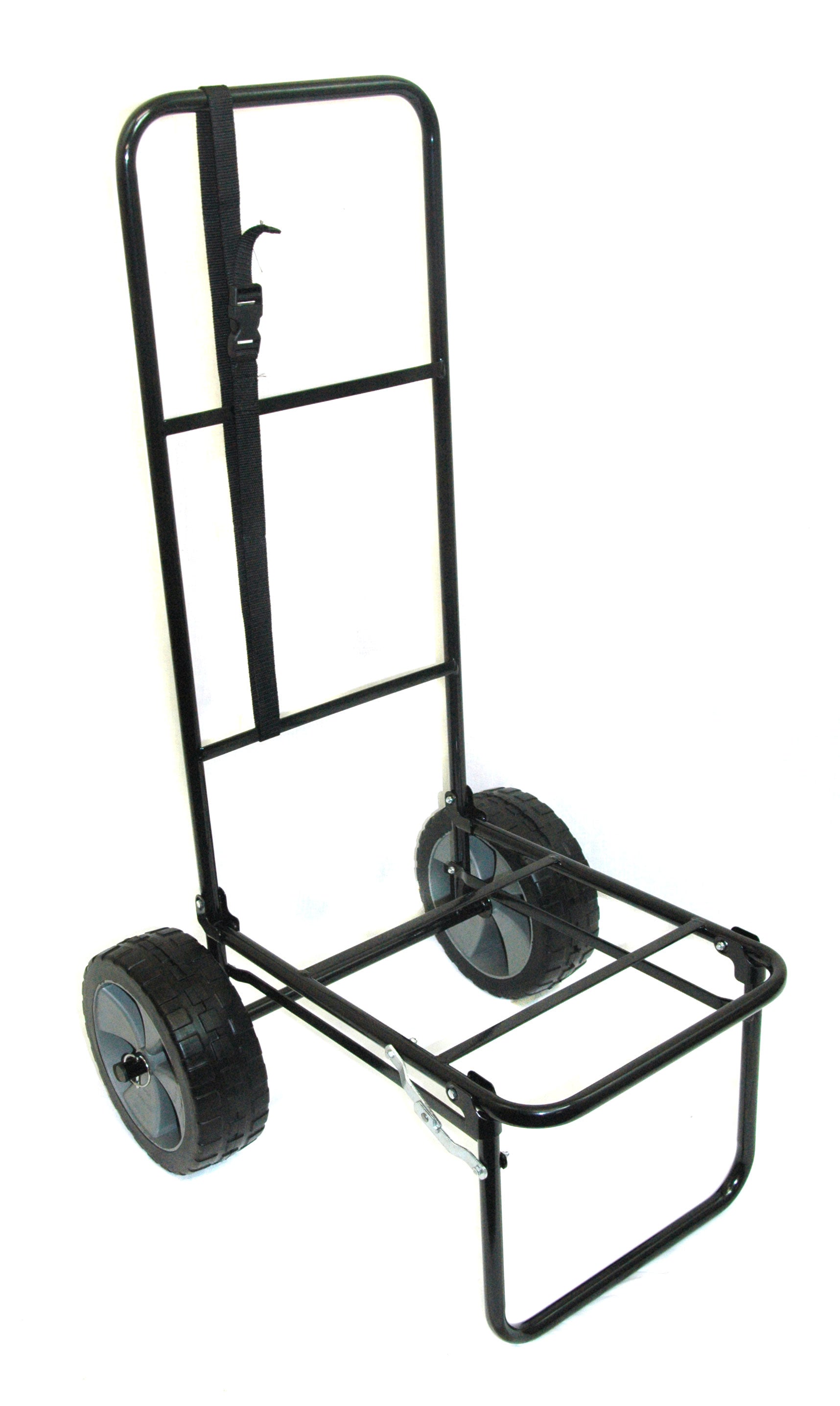 FOLDING FISHING SEATBOX TROLLEY WITH 10" PUNCTURE PROOF PNEUMATIC TYRE ...
