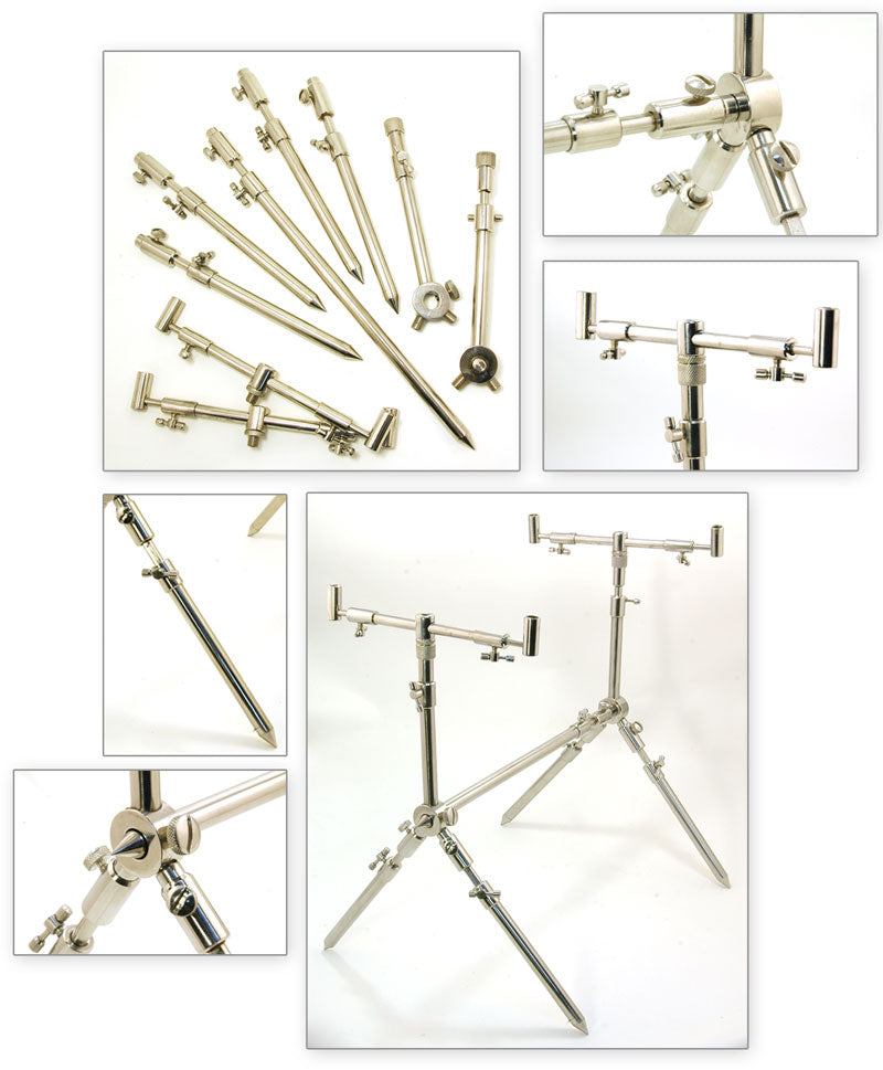 BISON STAINLESS STEEL POCKET ROD POD FREE UK DELIVERY – Fishingmad